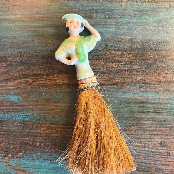 Other | 192s Colonial Broom Brush Doll Antique | Poshmark